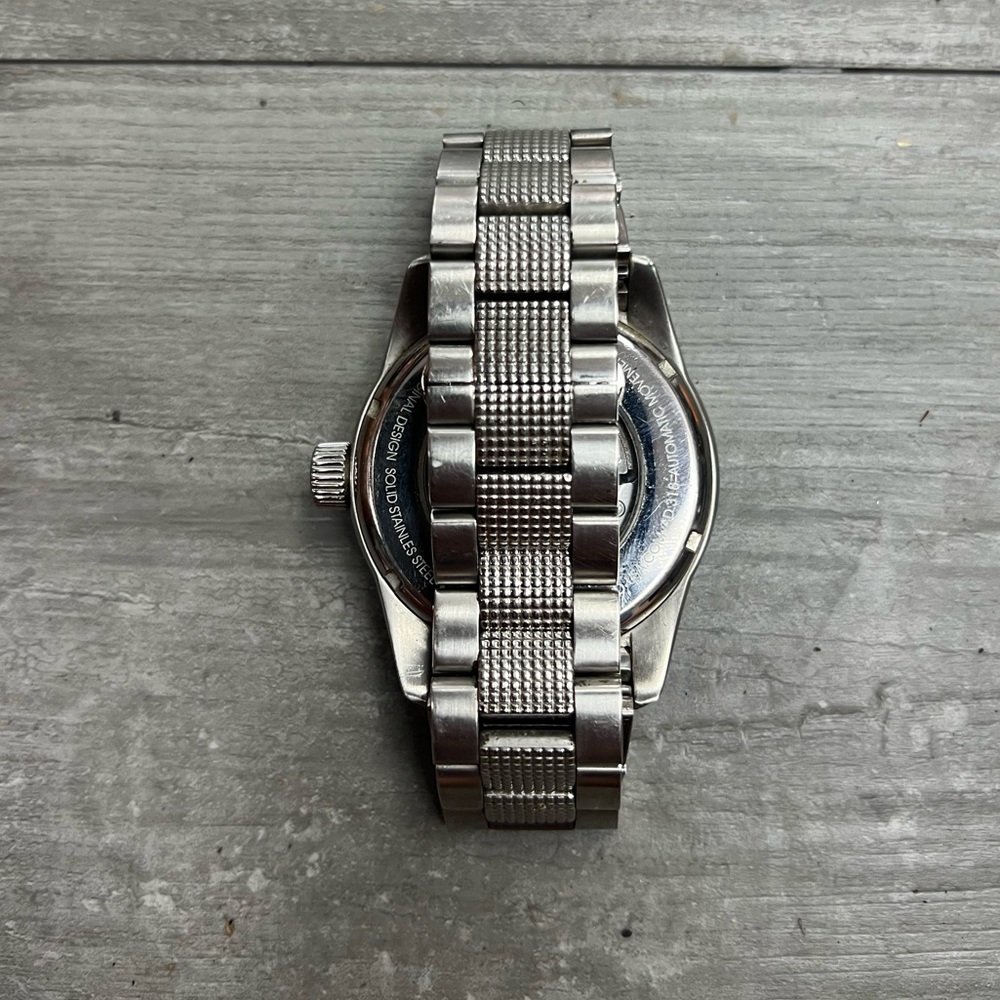 Android Ad 318 Skeleton Automatic Stainless Watch - Gem